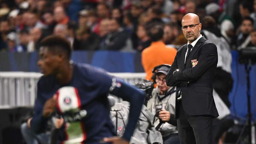 Bosz vreest na nieuwe competitienederlaag niet voor ontslag bij dolend Lyon | Voetbal | NU.nl