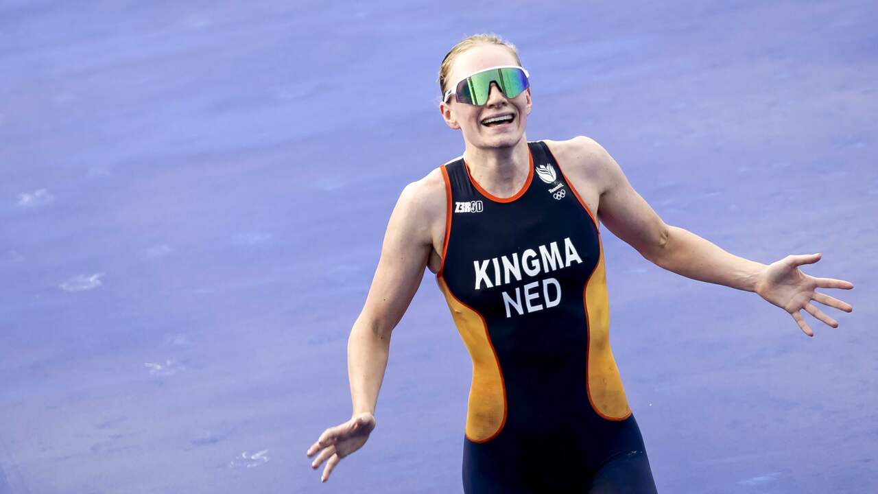 Kingma eindigt als zevende in veelbesproken triatlonwedstrijd in ...
