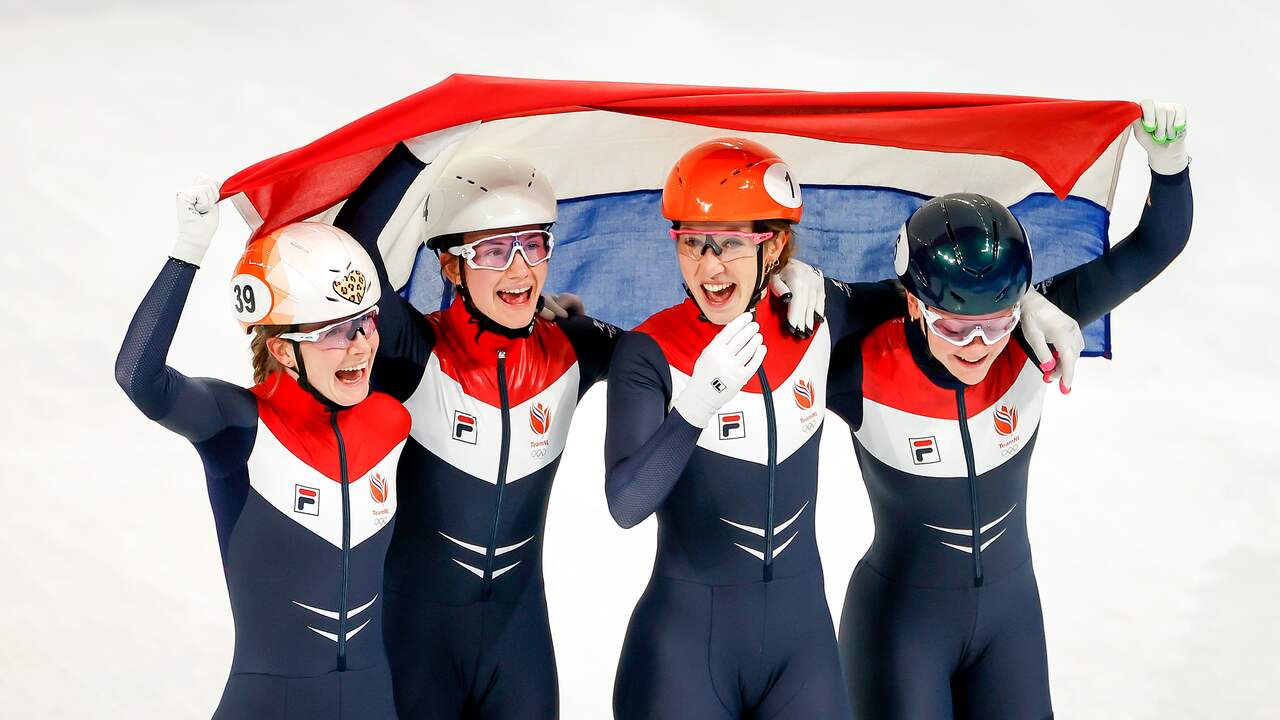 Shorttracksters veroveren voor het eerst in historie olympisch goud op ...