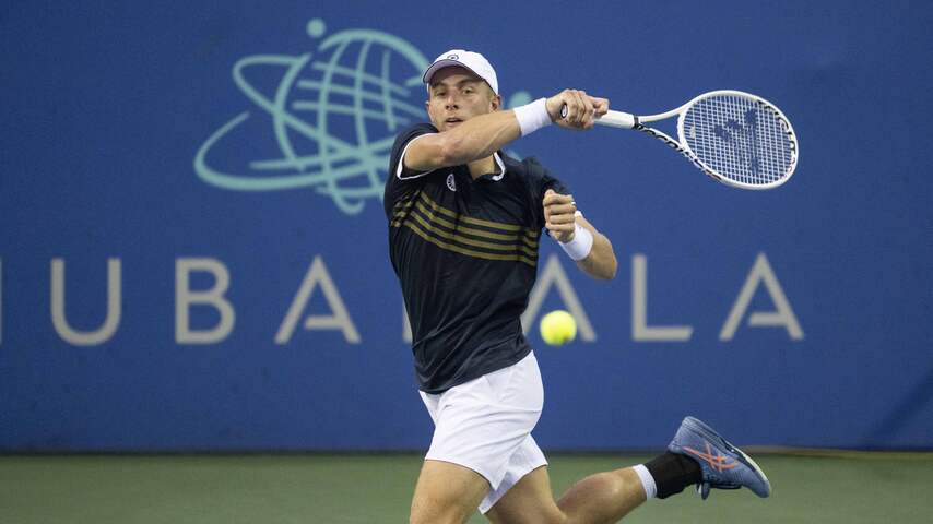 Sterke Griekspoor bereikt finale in Washington dankzij persoonlijke ...